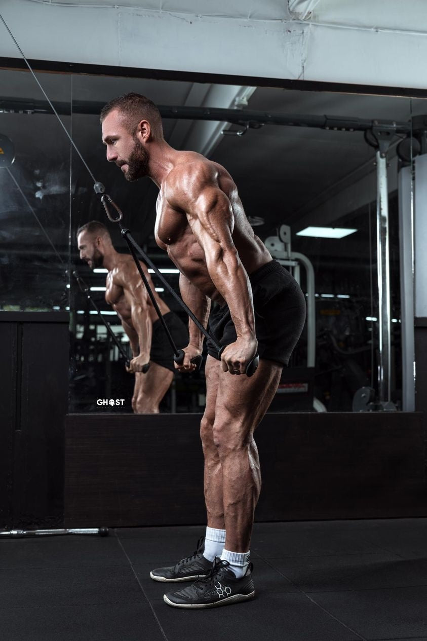 Tri-Grips Long Ropes | Tricep Handles – GymPin